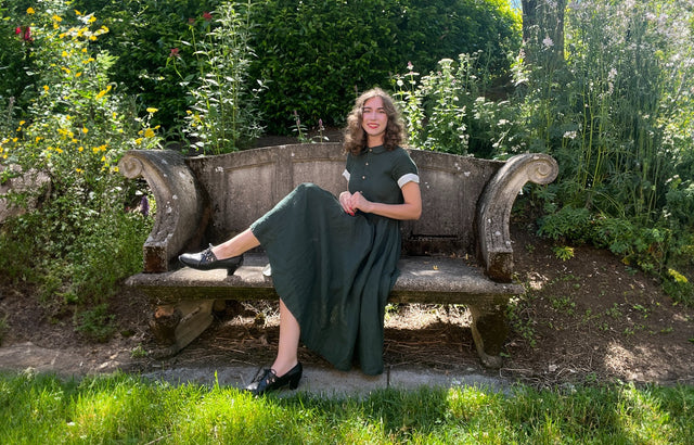 Marley Victory Bee Finds Confidence in Saddle Shoes and Shirtwaist Dre