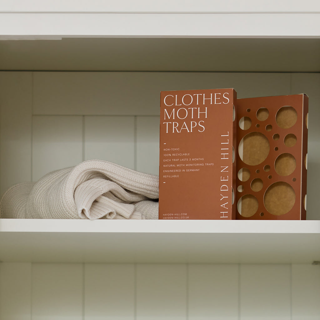 Powerful Clothes Moth Traps - 3 pack - Odorless and Non-Toxic